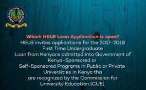 First Time Undergraduate HELB Loan Application 2020
