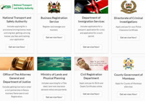 eCitizen Registration Online Procedure