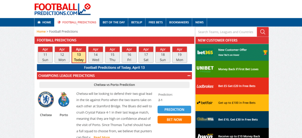 Victor Prediction: Is this the best website to predict soccer results?